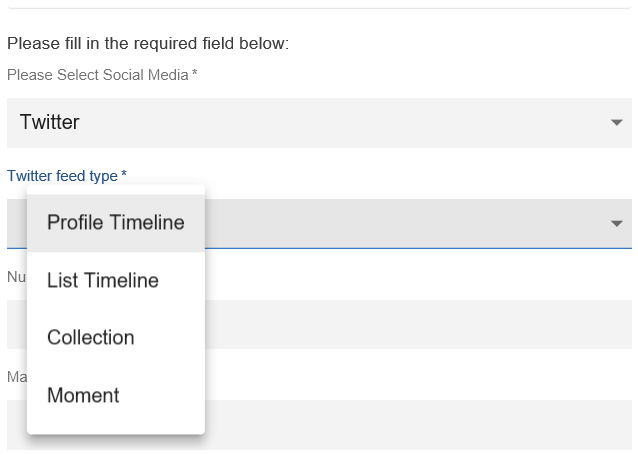 Configuring Social Media tile-specific settings | Jive Documentation