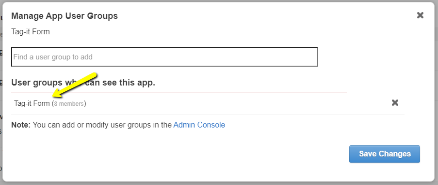 Configuring access to Tag Prompt Add-on | Jive Documentation